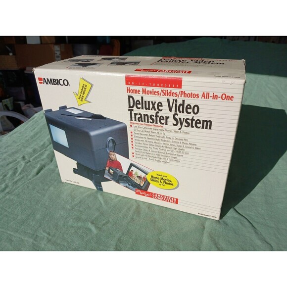 AMBICO | Other | Ambico Deluxe Video Transfer System Vhs 6mm 8mm Super ...